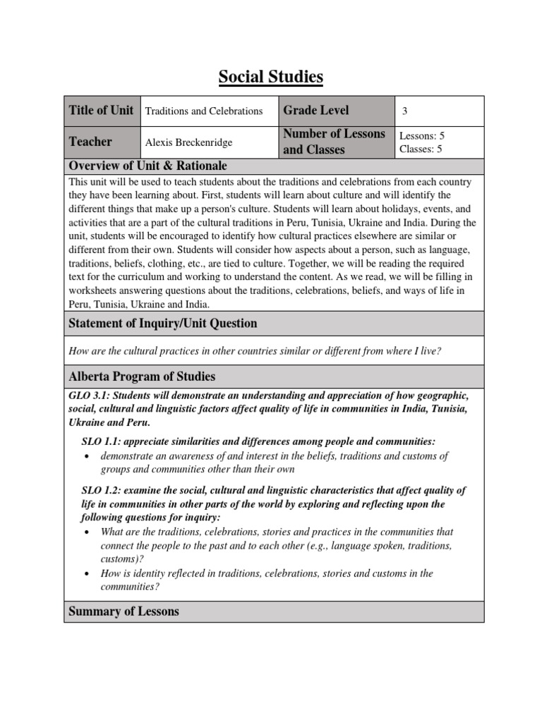 Exploring Global Cultures for Grade 3 | PDF | Traditions | Folklore