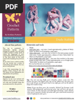 Standard Trauma Teddy Knitting Pattern | PDF | Knitting | Yarn