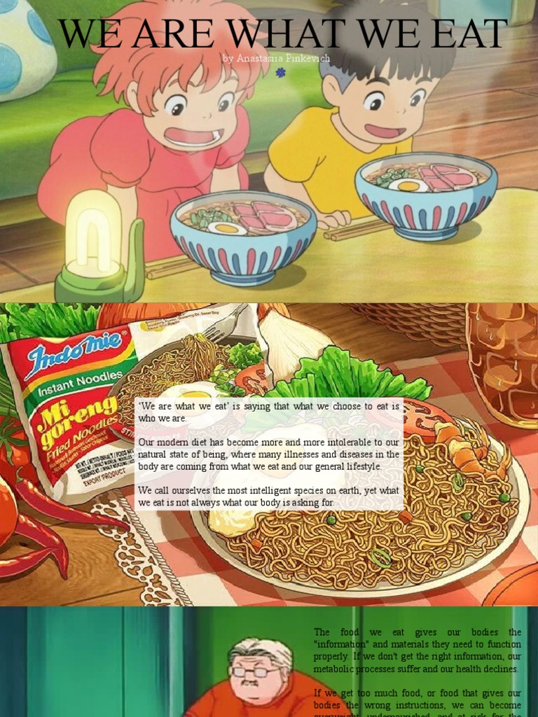 We Are What... What We Eat | PDF | Gastrointestinal Tract | Serotonin