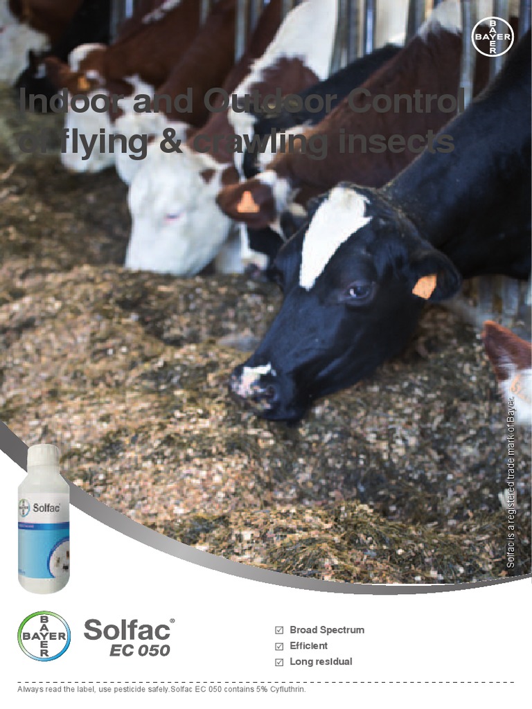 Solfac EC 50 Broucher | PDF | Insecticide | Pest Control