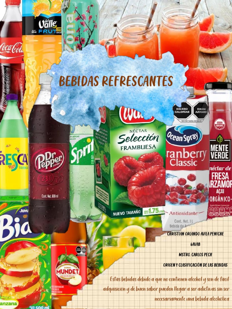 Bebidas Collage Christian Avila 6avab | PDF