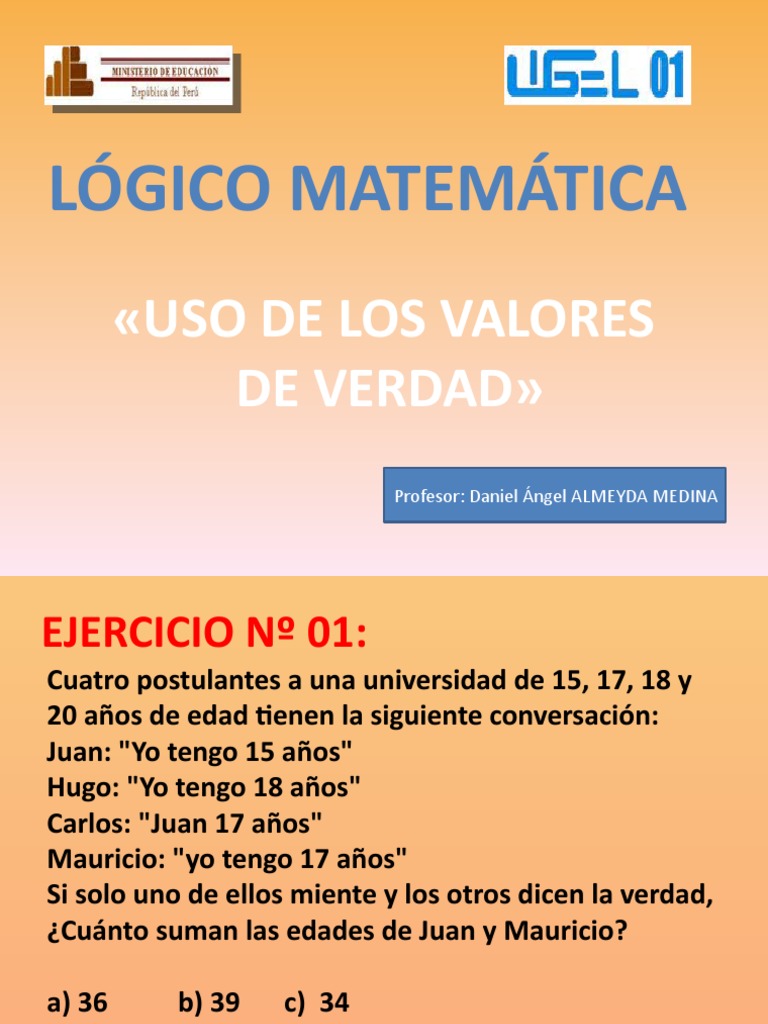 Uso de Valores de Verdad Verdades Mentiras | PDF | Violencia