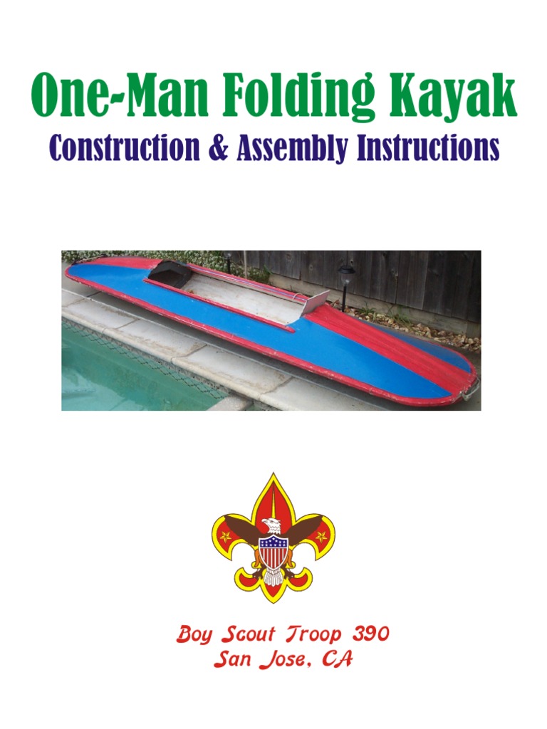 PLANS Folding Kayak | PDF | Kayak | Paint
