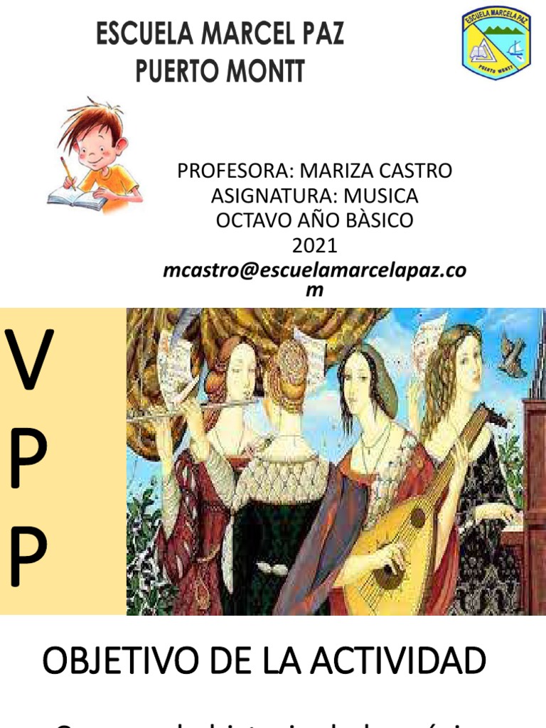 Historia de la Música en 8° Básico | PDF