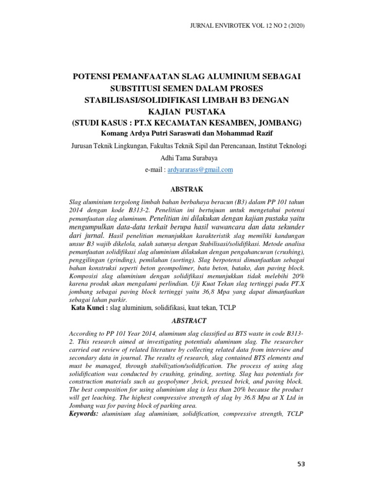 JURNAL ITATS (Solid Stabil) | PDF