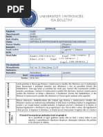 Letër Motivuese | PDF