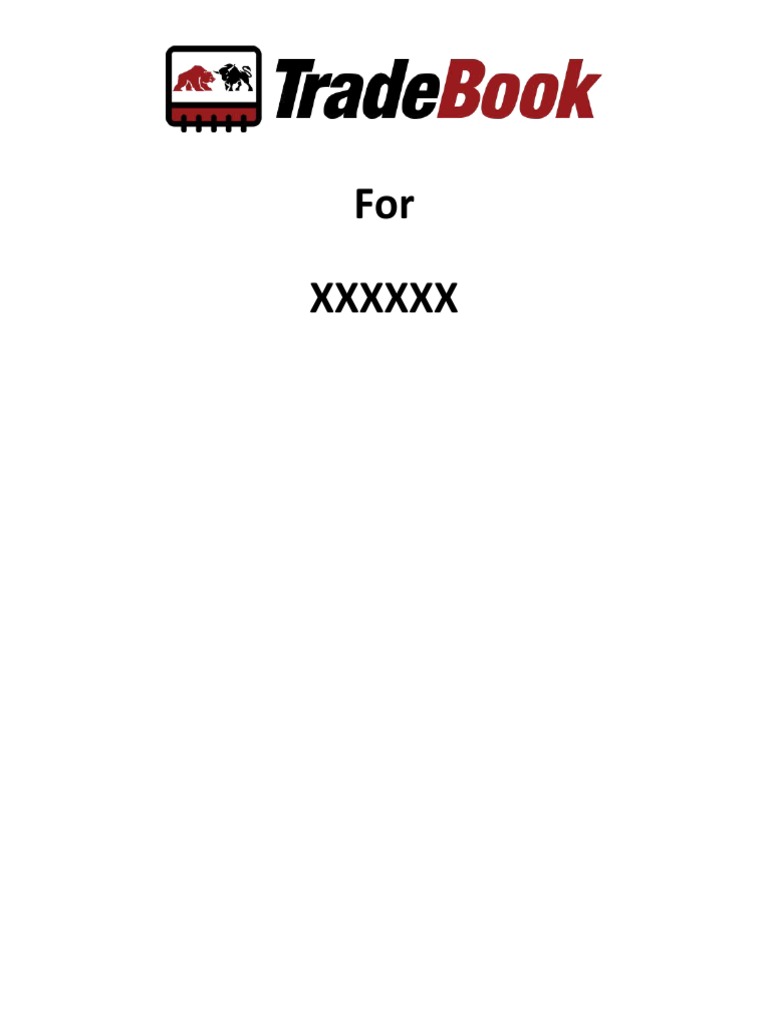 Trade Book Template | PDF
