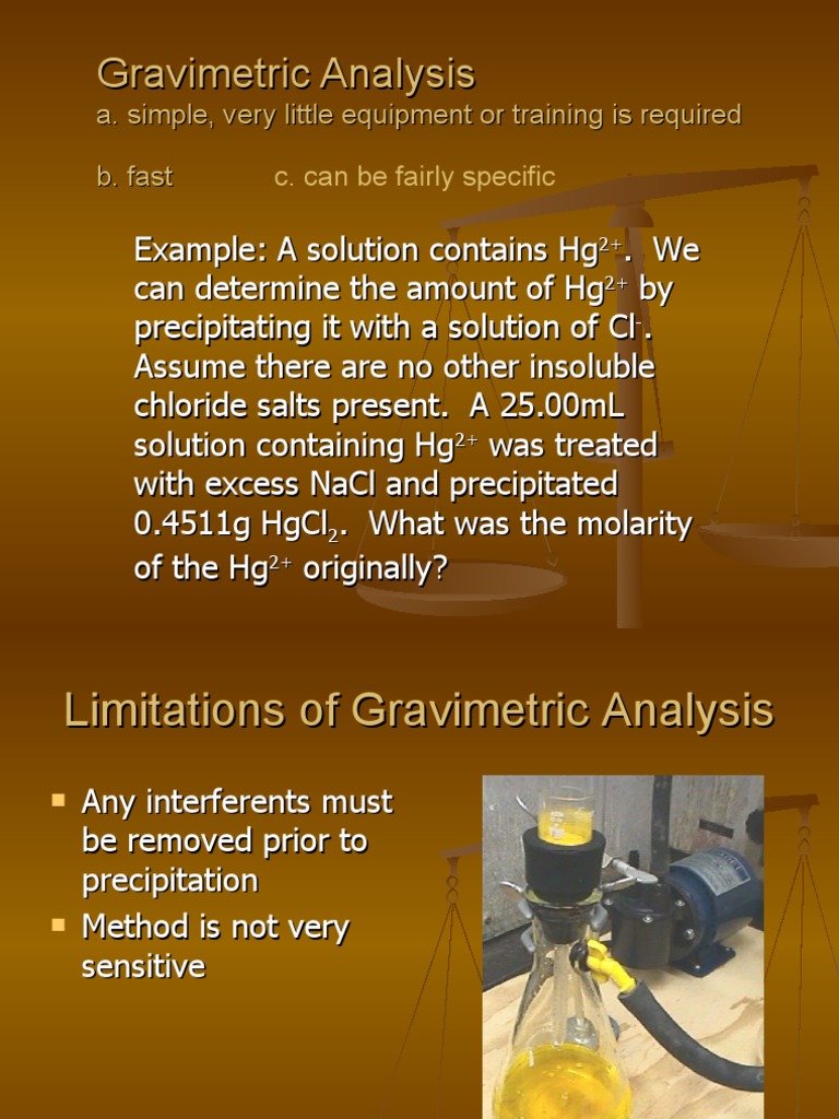 Gravimetric Analysis - 2 | PDF | Precipitation (Chemistry) | Solubility