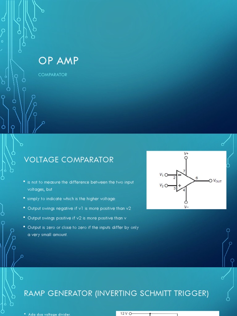 Ramp Generator Op Amp | PDF