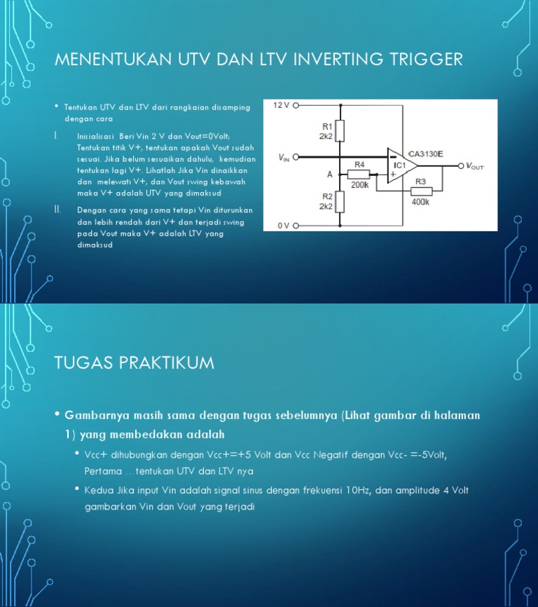 RAmp Generator Op Amp V2 Praktikum | PDF