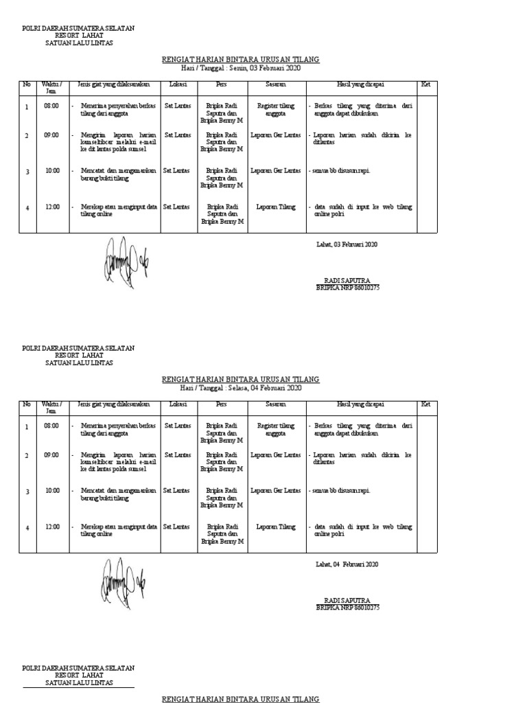 2 Rengiat Harian Feb 20 | PDF