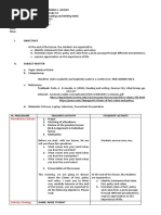 Deatailed Lesson Plan For Types of Claim | PDF | Lesson Plan | Proposition