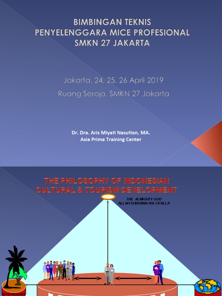 Logo SMKN 27 Jakarta Overview | PDF | Service Industries | Tourism