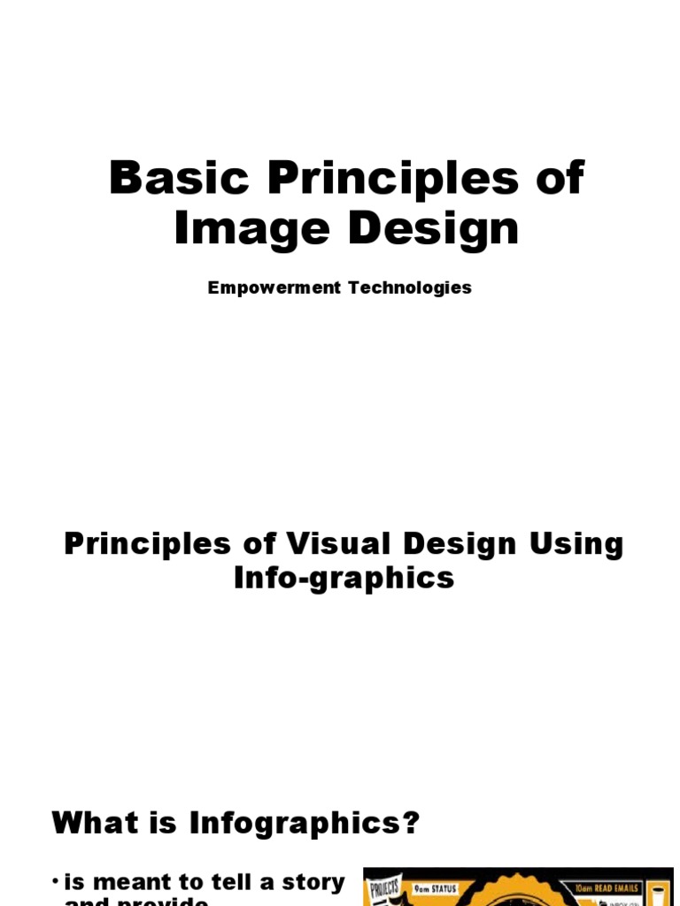 Basic Principles of Image Design: Empowerment Technologies | PDF ...