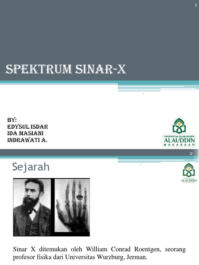 Spektrum Sinar-X | PDF
