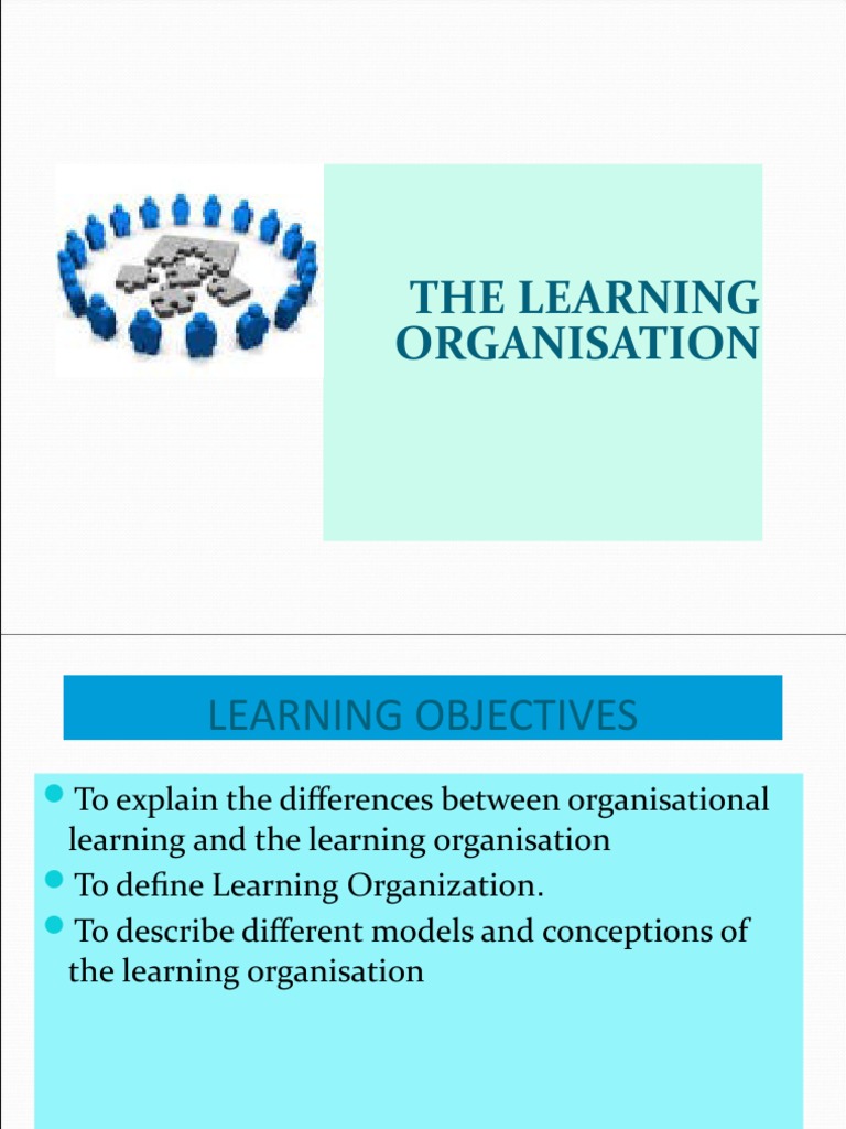 Understanding Learning Organizations | PDF | Mind | Learning