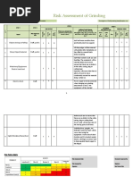 Lathe Machine Risk Assessment | PDF | Risk | Safety