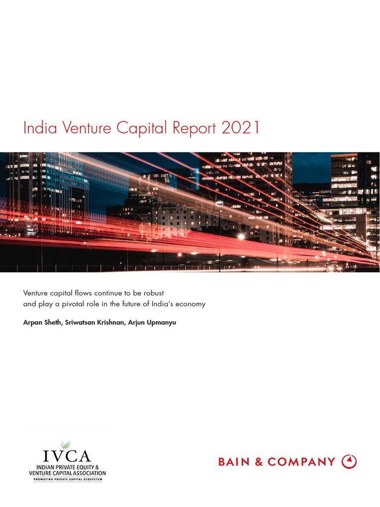 Bain Report India Venture Capital 2021 | PDF | Venture Capital ...
