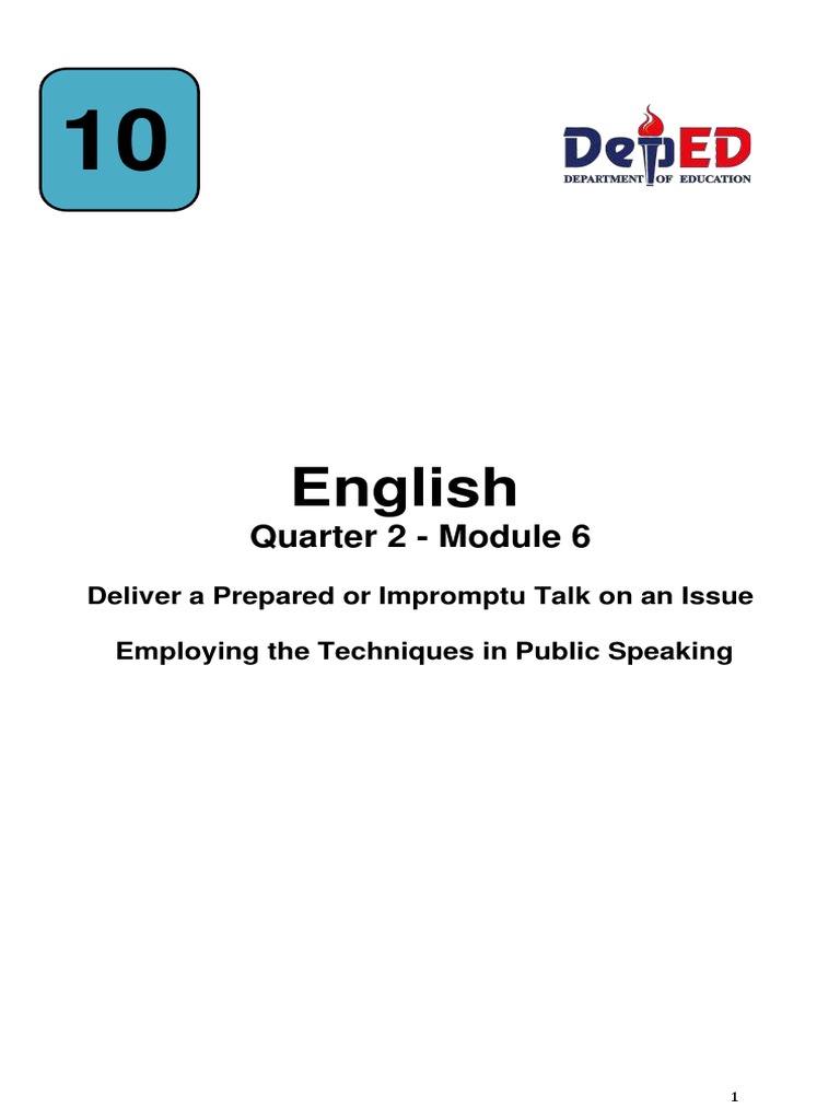 The Four Main Types of Public Speaking: A Guide to Extemporaneous ...