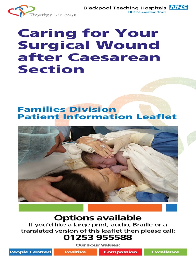 Perawatan Luka Operasi Caesar 1 | PDF | Wound | Surgical Suture