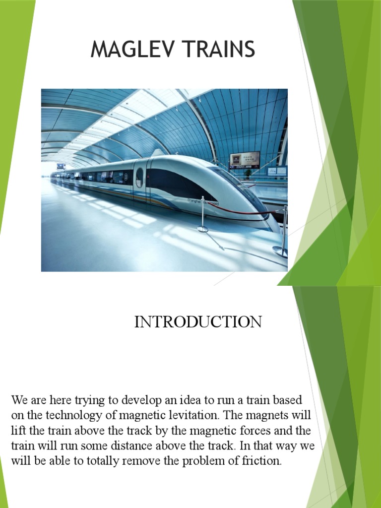 Maglev 1 | PDF | Train | Electromagnetism