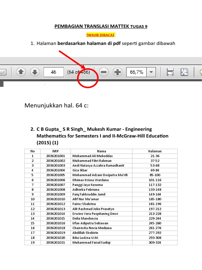 Halaman Mattek TGS 9 | PDF