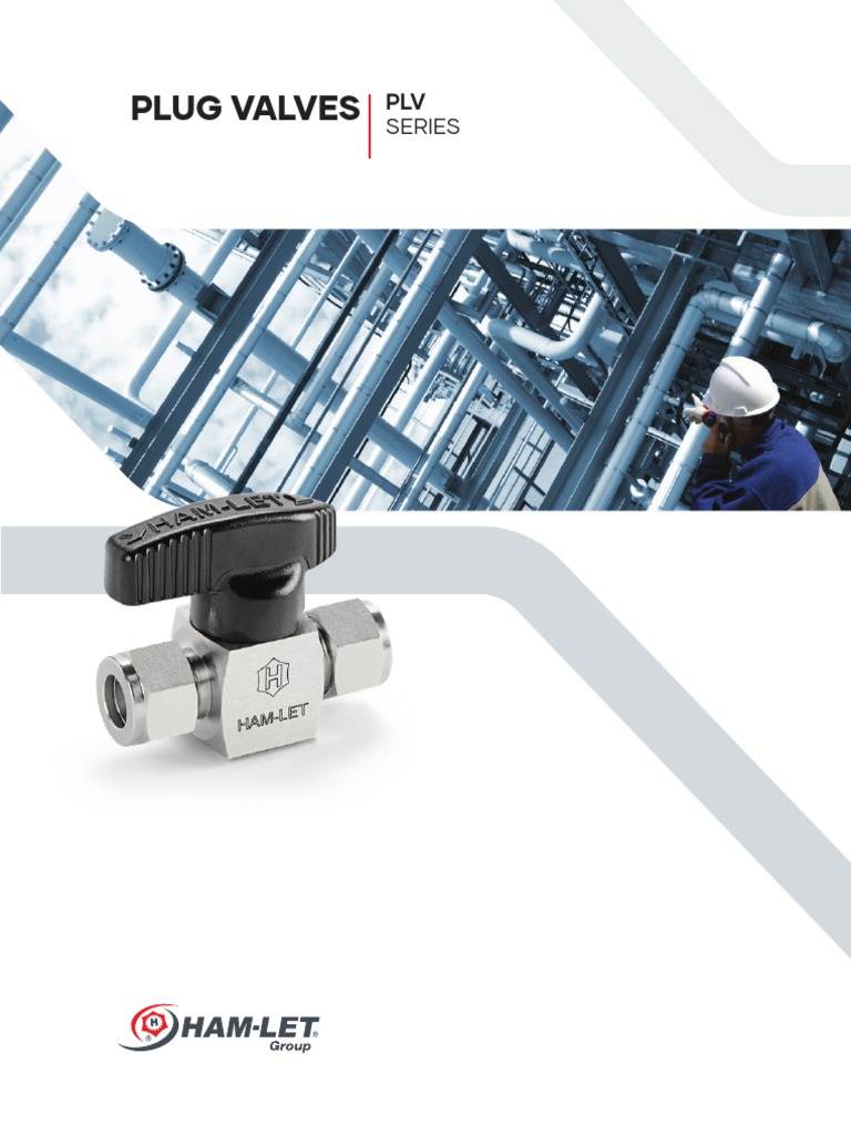Plug Valves PLV Series Rev 00 | PDF | Valve | Electrical Connector