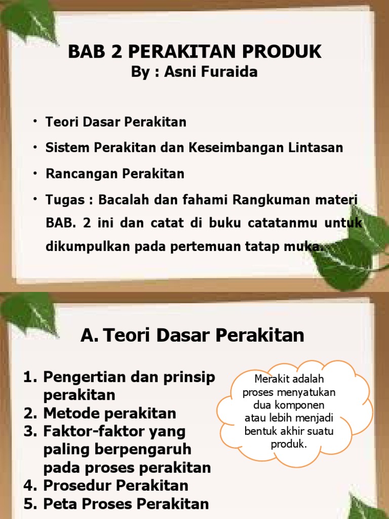 Panduan Perakitan Produk | PDF | Bisnis