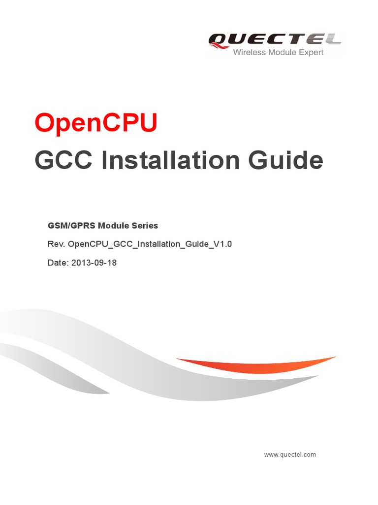 Opencpu: GCC Installation Guide | PDF | Microsoft Windows | General ...