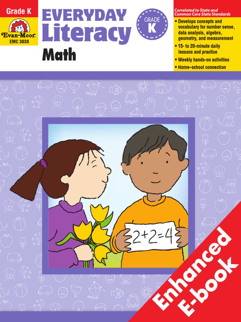Everyday Literacy Math, Grade K | PDF | E Books | Books