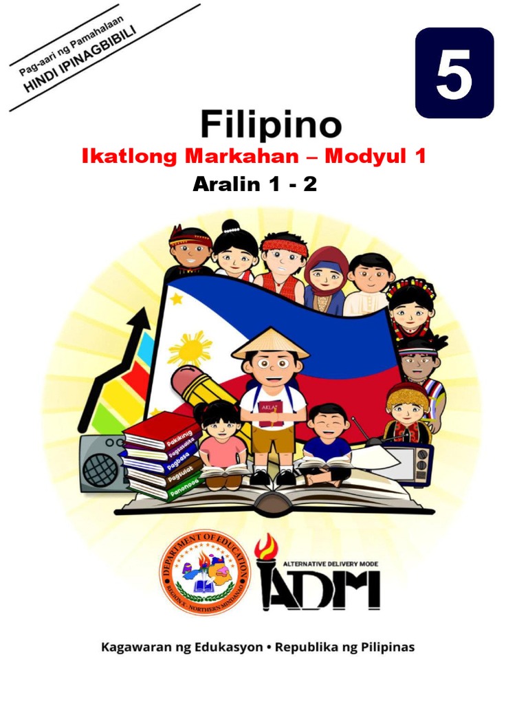 Ikatlong-Markahan Modyul1 Paggamit NG Pang-Abay Sa Paglalarawan NG Kilos Aralin1-2 V4 | PDF