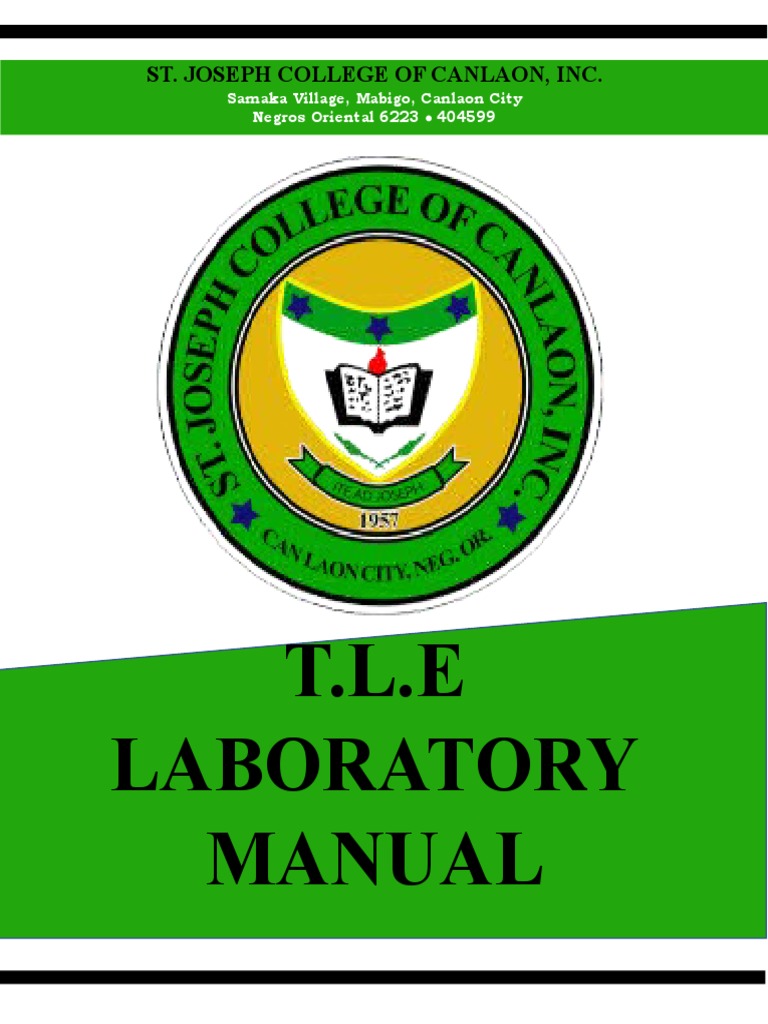 Tle Laboratory Manual | PDF | Housekeeping | Foods