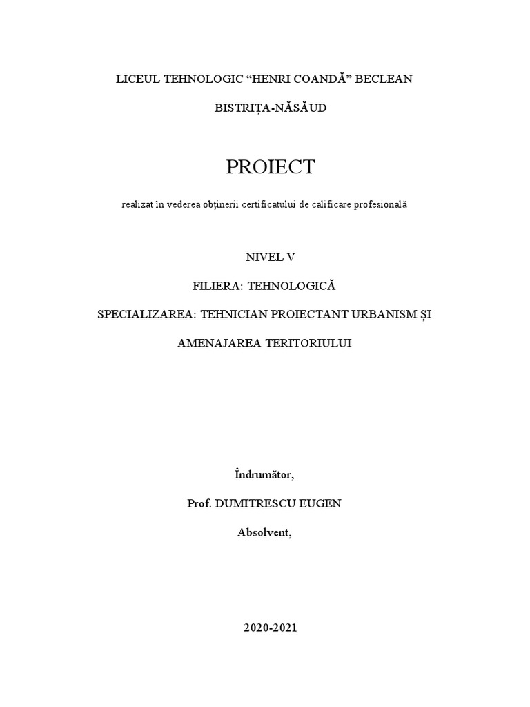Proiect Final | PDF