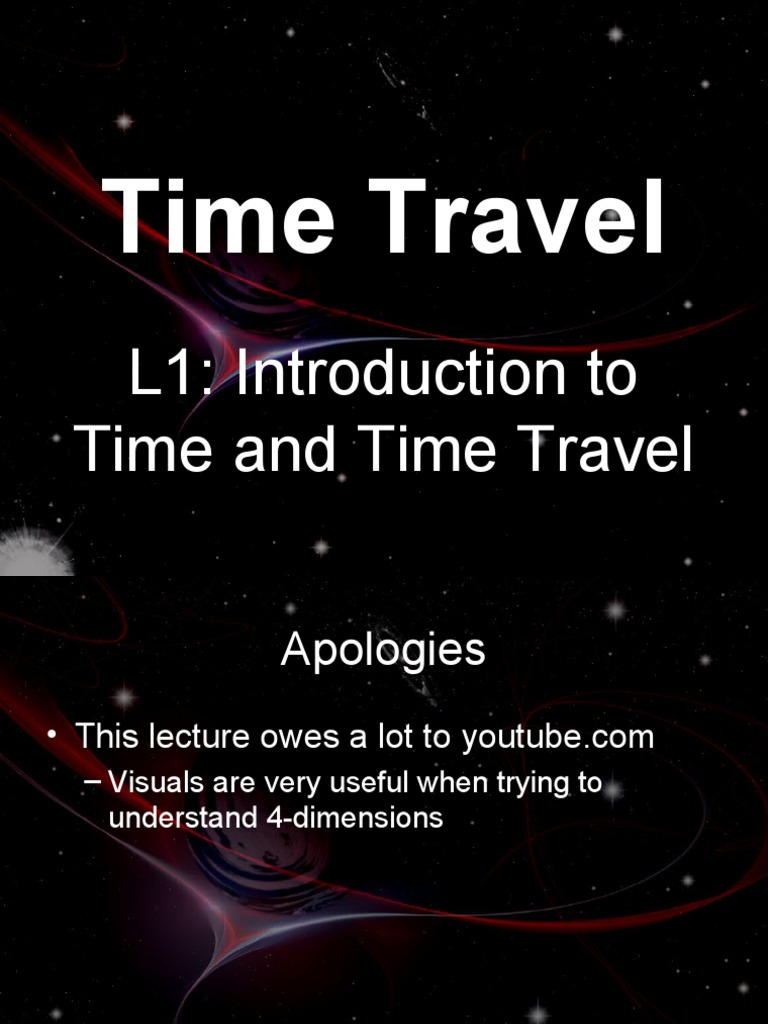 PHIL105 - 2008 Time Travel Dan Turton | PDF | Time | Time Travel