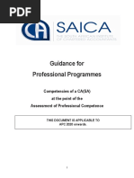 CA2025 Competency Framework Overview | PDF | Educational Assessment ...