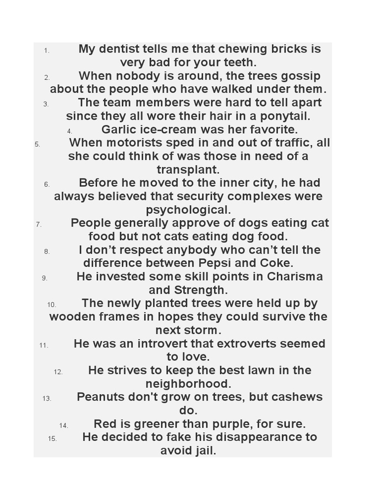 My Dentist Tells Me That Chewing Bricks Is Very Bad For Your Teeth ...