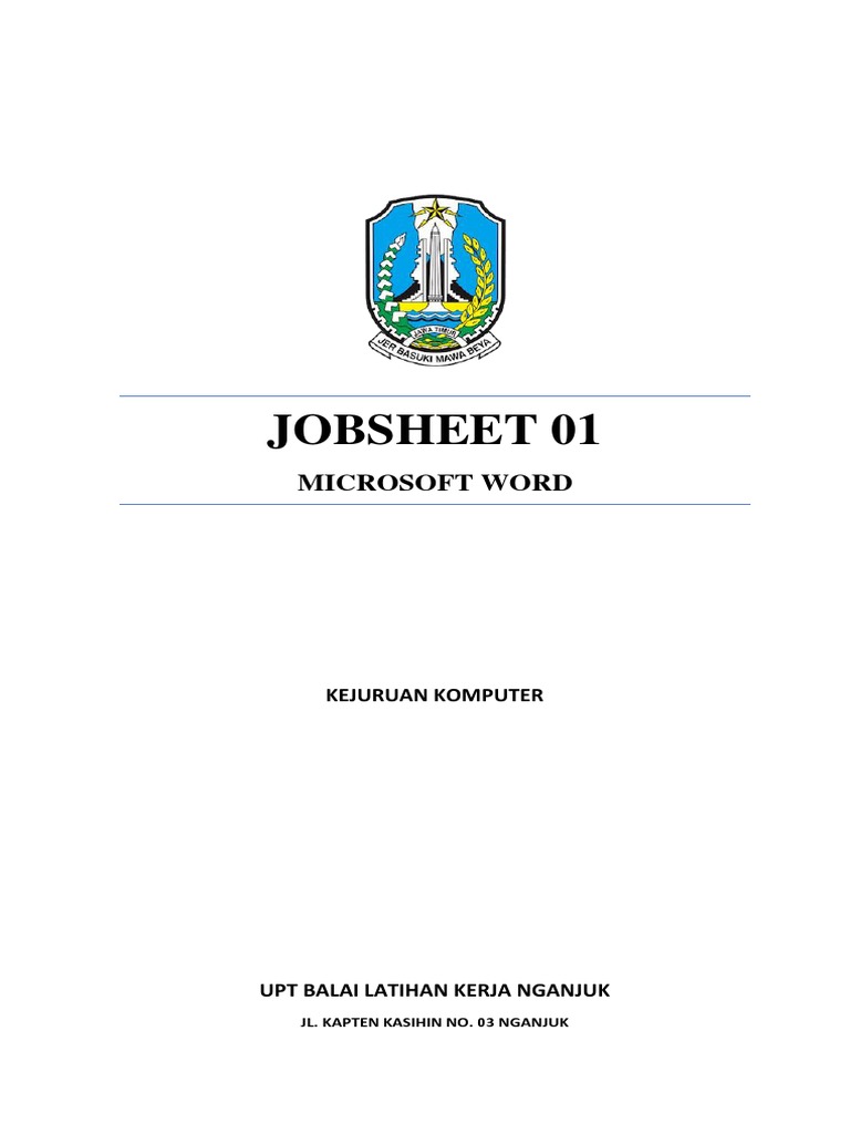 Jobsheet 01 Sekti | PDF