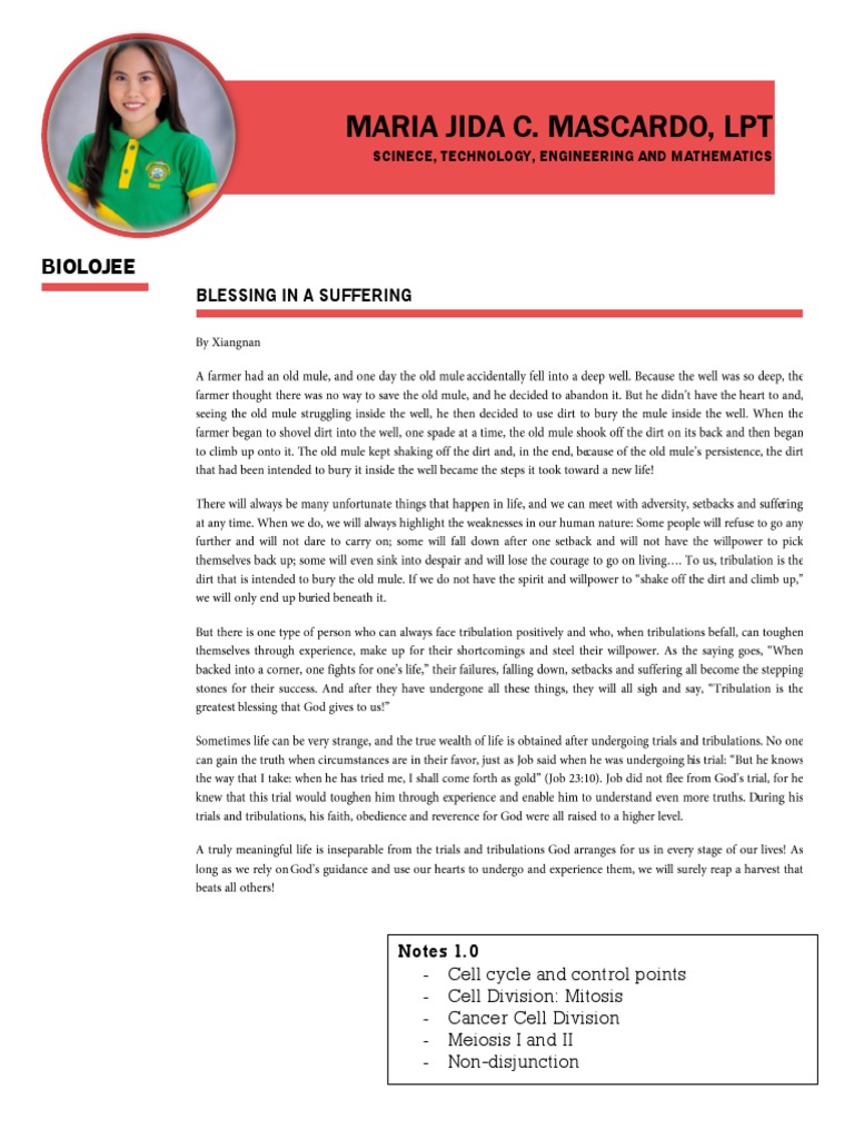 Cell Division STUDY GUIDE Final | PDF | Meiosis | Mitosis