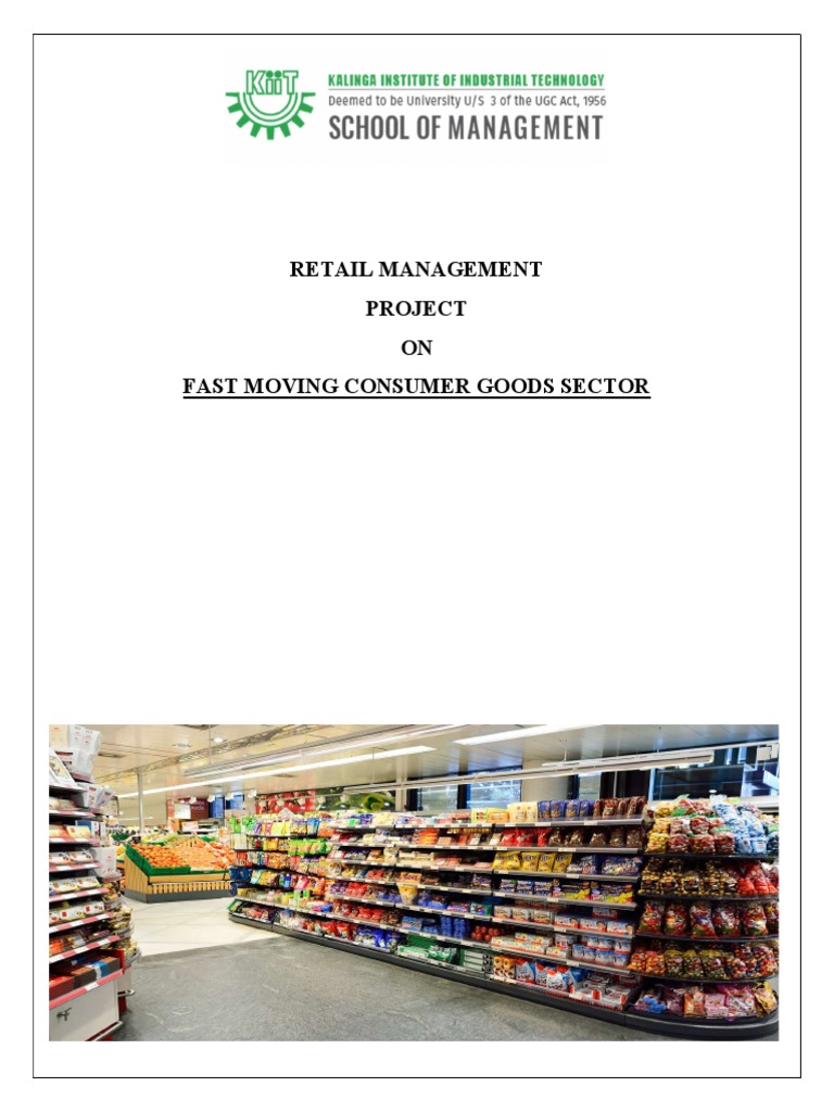 Retail Management Project | PDF | Retail | Grocery Store