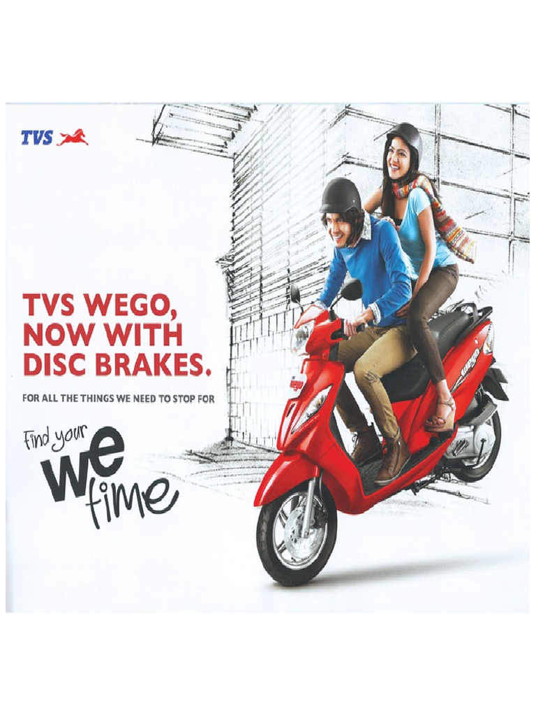 2017 Tvs Wego Brochure | PDF