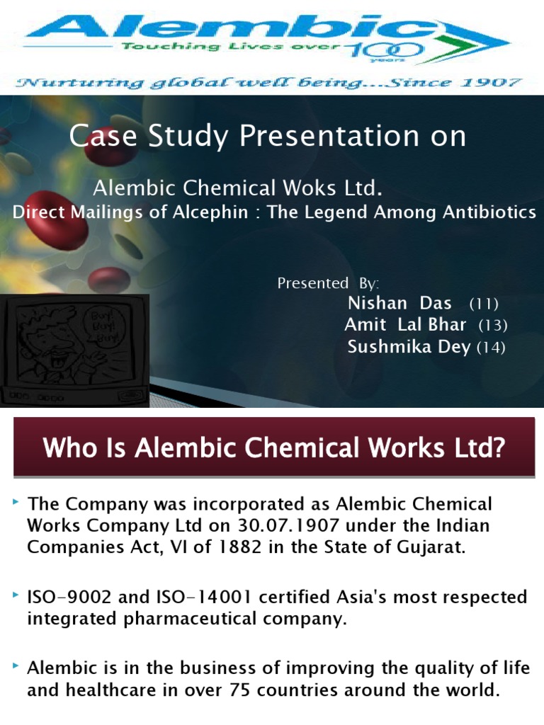 Case Study Presentation On: Alembic Chemical Woks LTD | PDF
