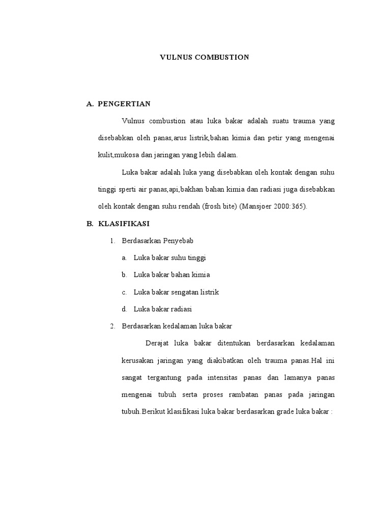 Vulnus Combustion | PDF