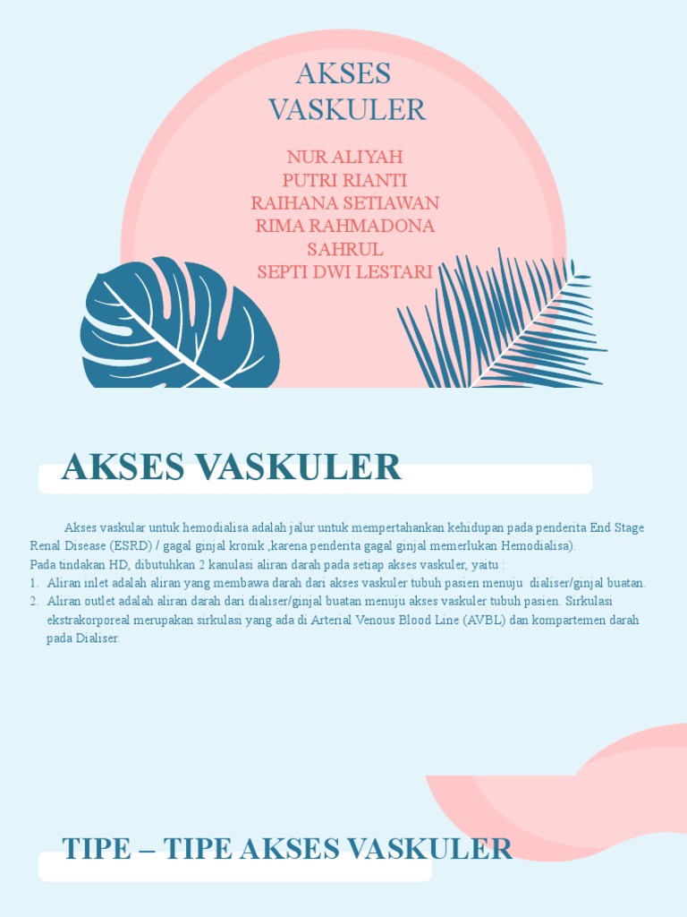 Akses Vaskuler | PDF