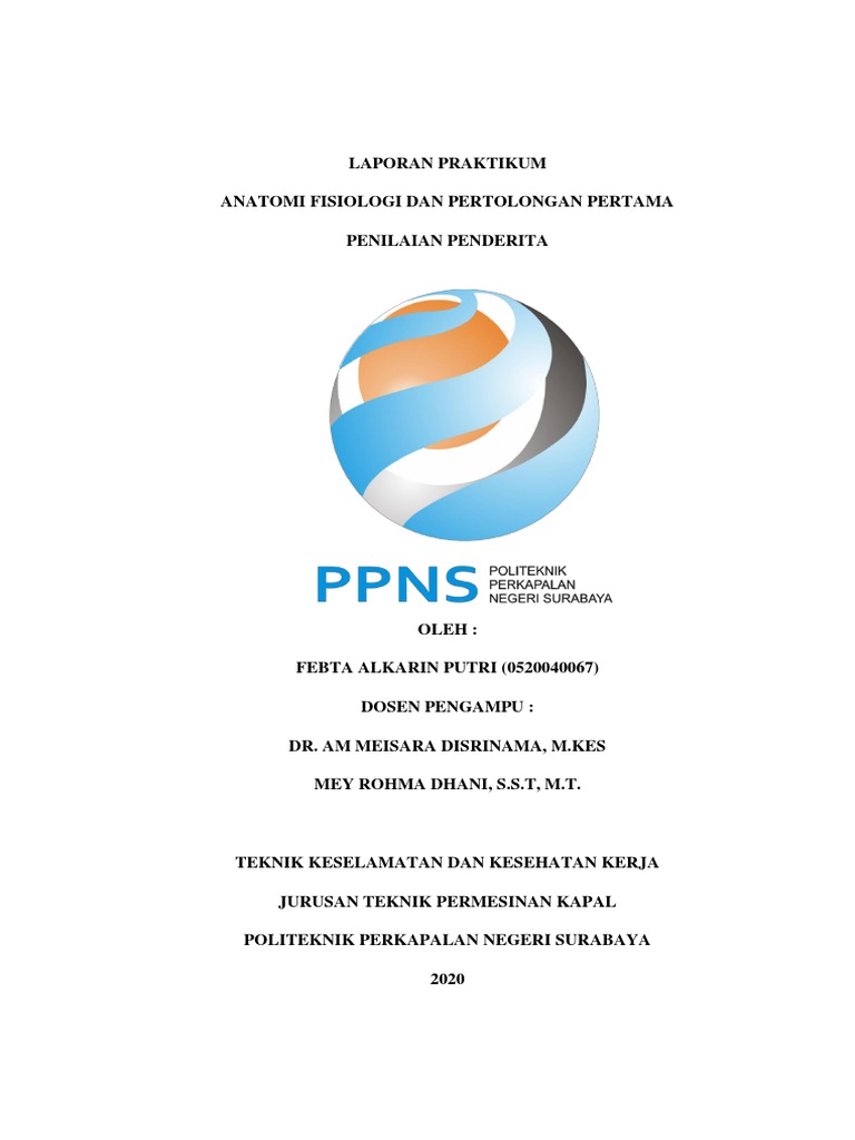 LAPRES Penilaian Penderita - Febta Alkarin Putri - K31C - 0520040067 | PDF