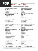 Hotel Role-Play Scenarios for ESL | PDF