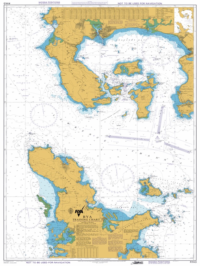 RYA Chart 3 | PDF