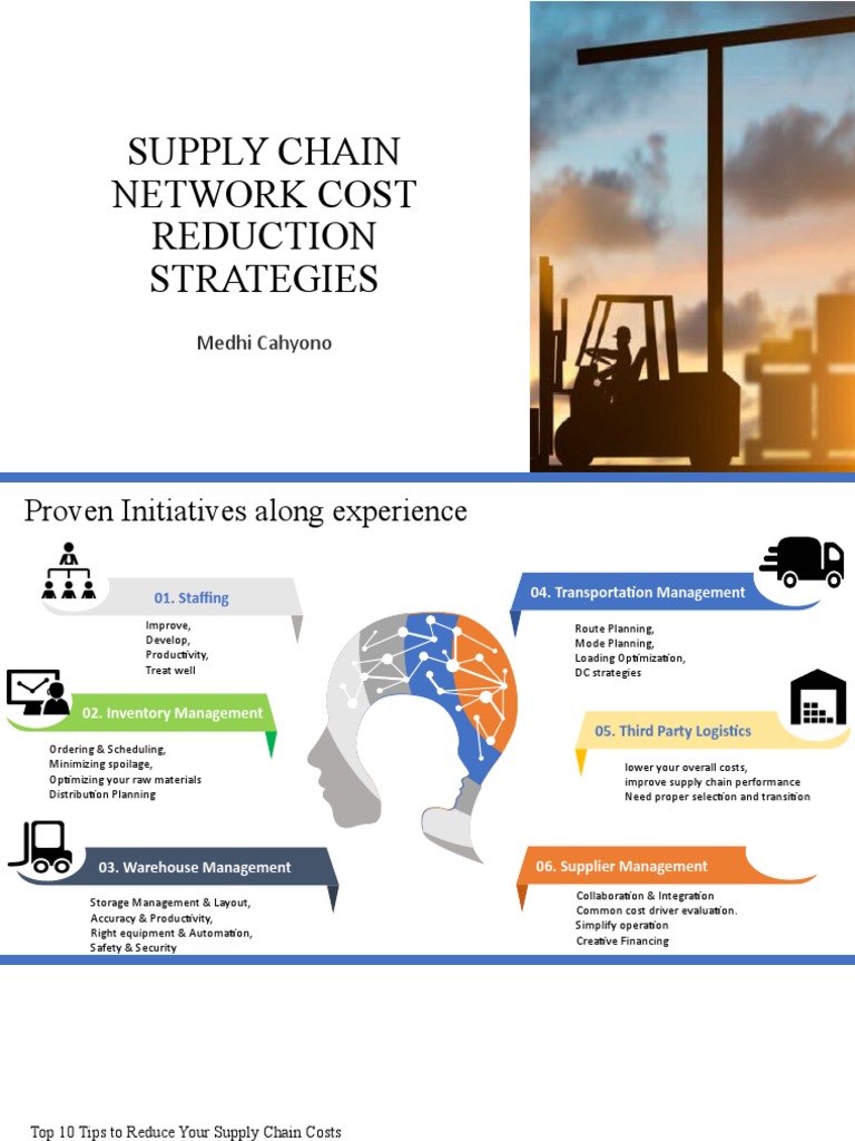 6 SCM Cost Reduction | PDF | Supply Chain | Supply Chain Management