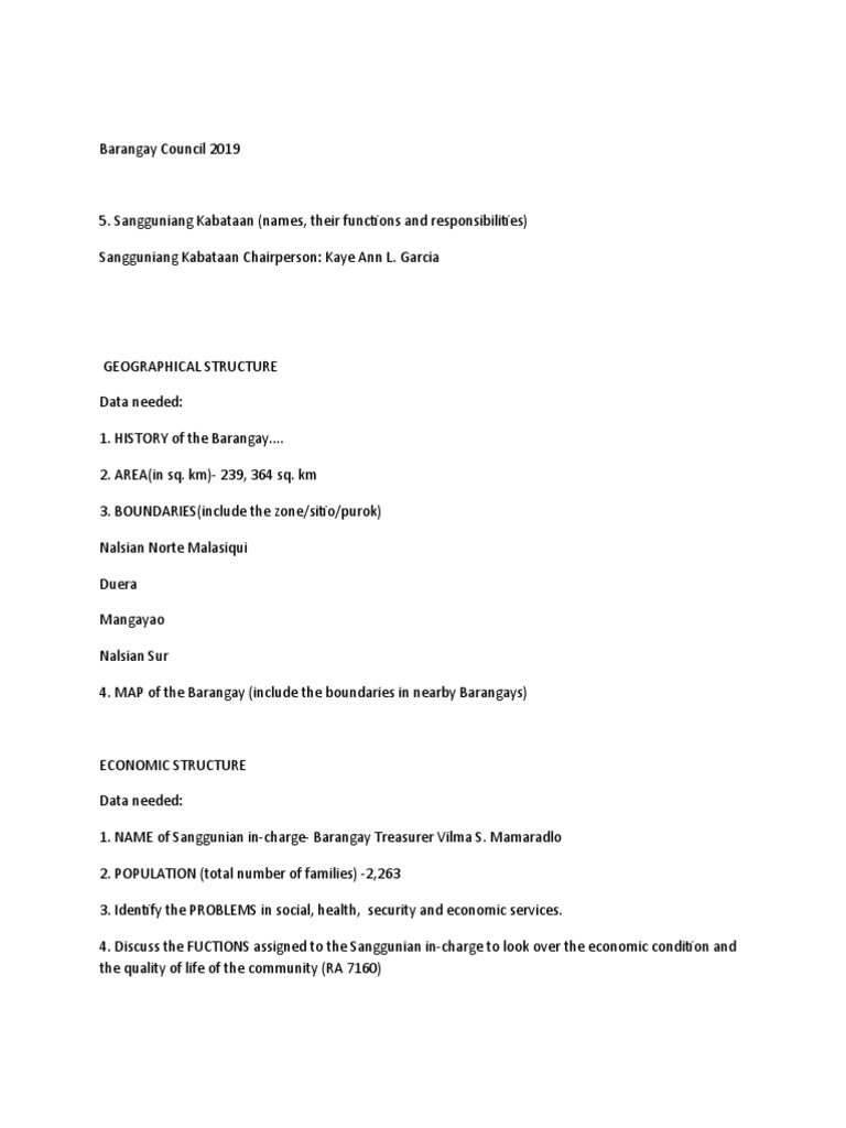 Community Profiling | PDF