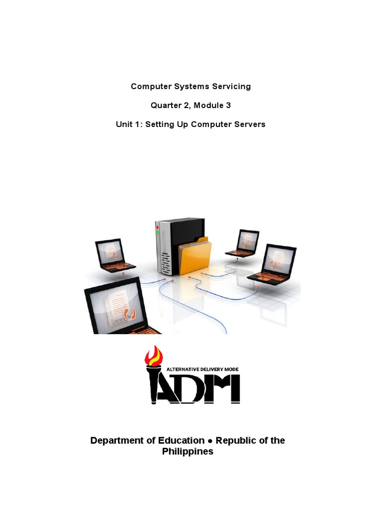 ICT-CSS12 Q2 Mod3 SettingUpComputerServer | PDF | Booting | Active Directory