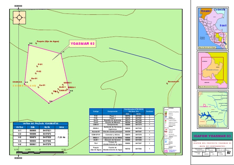 Mapa Componente | PDF | Geografía | Geodesia